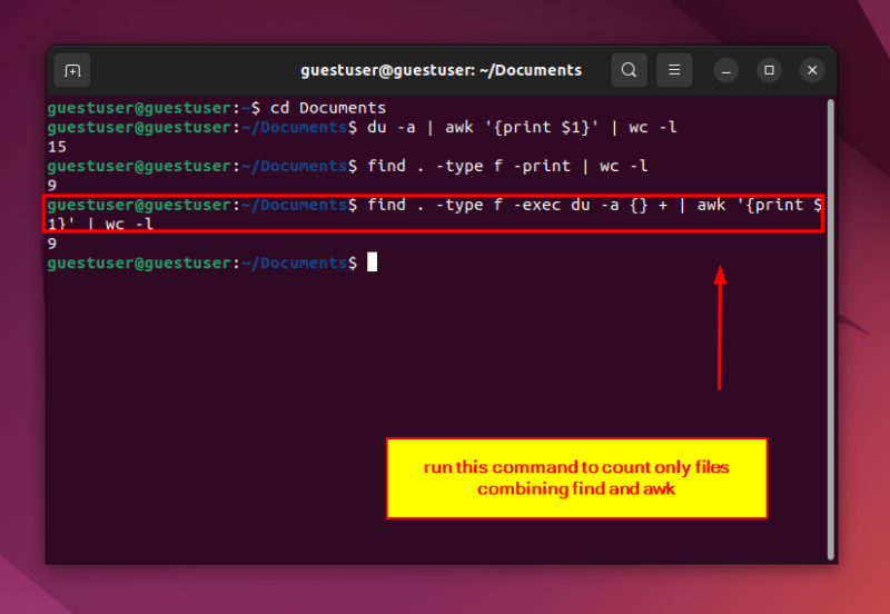 4 Easy Ways to Count Files in Linux Using CLI