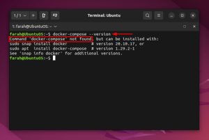 "Command Not Found: Docker Compose" Error - 4 Simple Ways