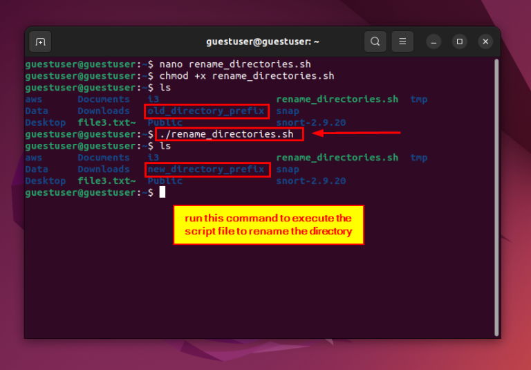 6 Best Ways to Rename a Directory in Linux