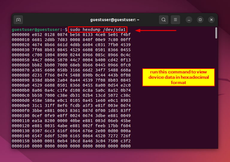 10 Best Ways to Use Linux hexdump Command