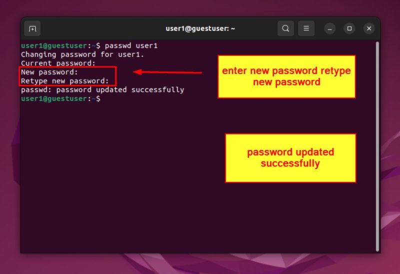 4 Best Methods to Change User Password Linux
