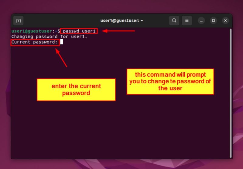 4 Best Methods to Change User Password Linux