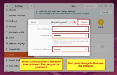 4 Best Methods to Change User Password Linux