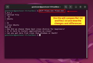 How to Compare Two Files Linux [3 Effective Methods]