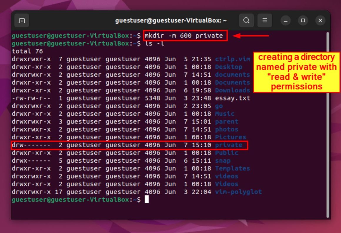 Create A Directory In Linux Using Mkdir Command 5 Best Methods 7019