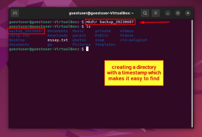 Create A Directory In Linux Using Mkdir Command 5 Best Methods 9535