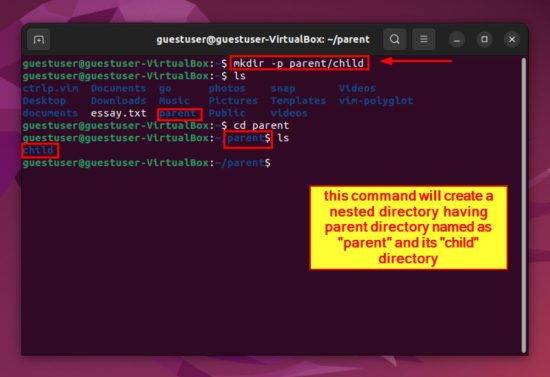 Create A Directory In Linux Using Mkdir Command 5 Best Methods