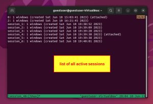 How to List Tmux Sessions [3 Effective Ways]
