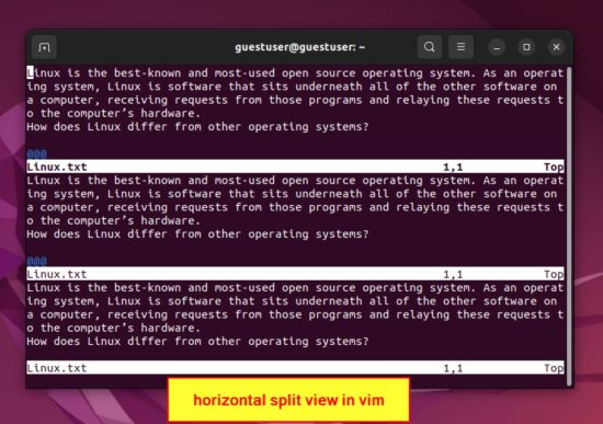 Mastering Vim Split Window Split Vertically And Horizontally