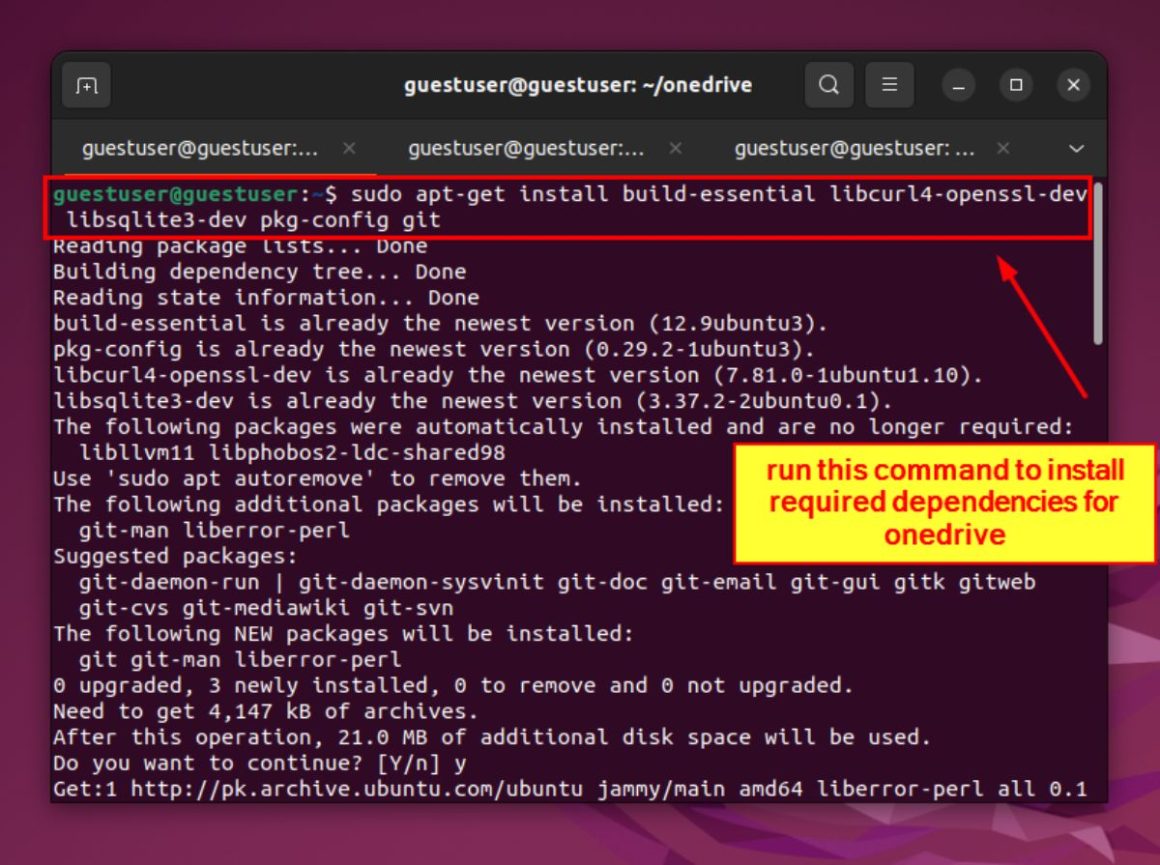 How to Install OneDrive on Ubuntu [16 Simple Steps]