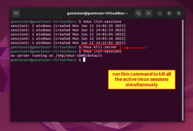 How to Kill Tmux Session [4 Best Methods]