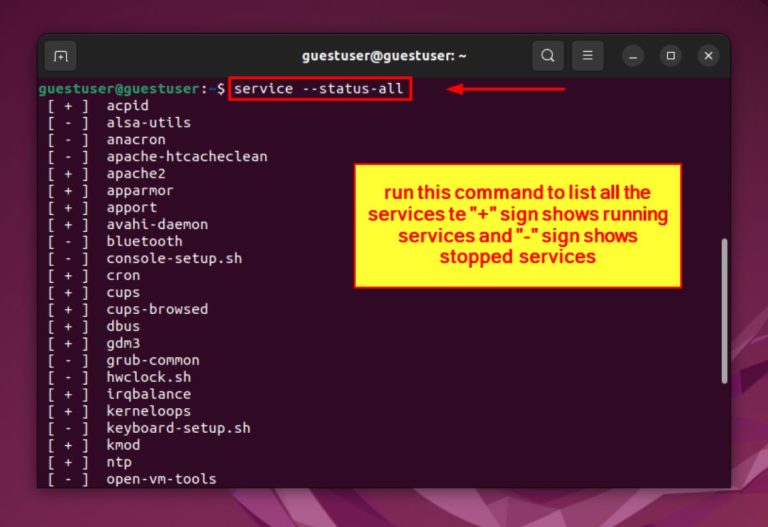 How to List All Services Ubuntu [4 Best Methods]