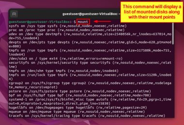 5 Easy Methods to List Mounted Drives Linux