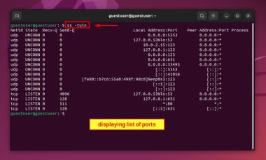 How to Check Open Ports in Linux [5 Easy Methods]
