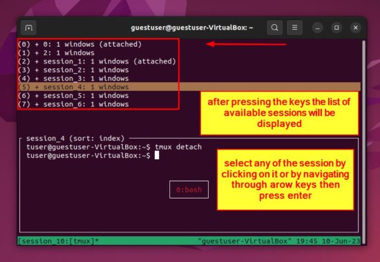 How to List Tmux Sessions [3 Effective Ways]