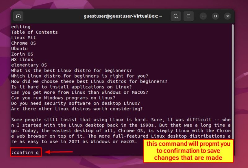 Linux Vim Quit and Save: 7 Effective Ways