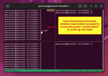 How to Scroll in Tmux [3 Easy Ways]