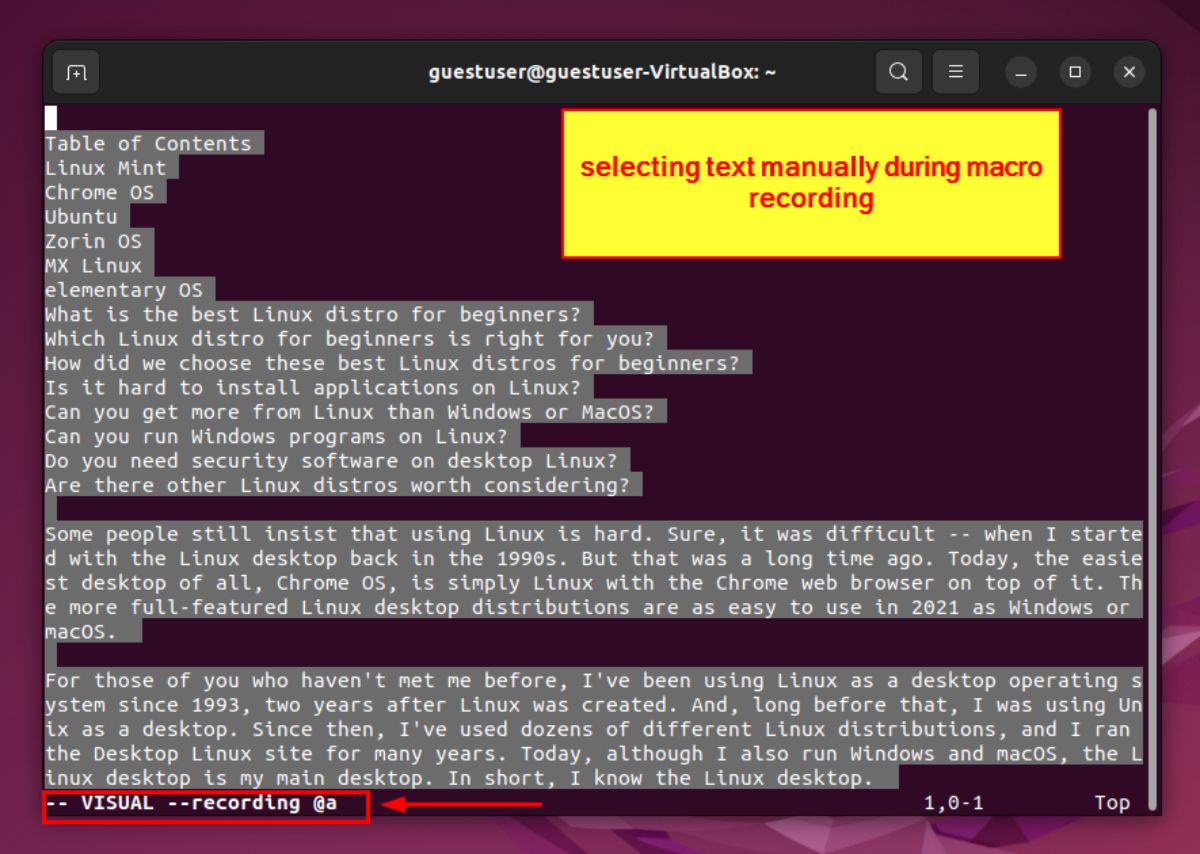3 Effective Methods To Select All in Vi/Vim