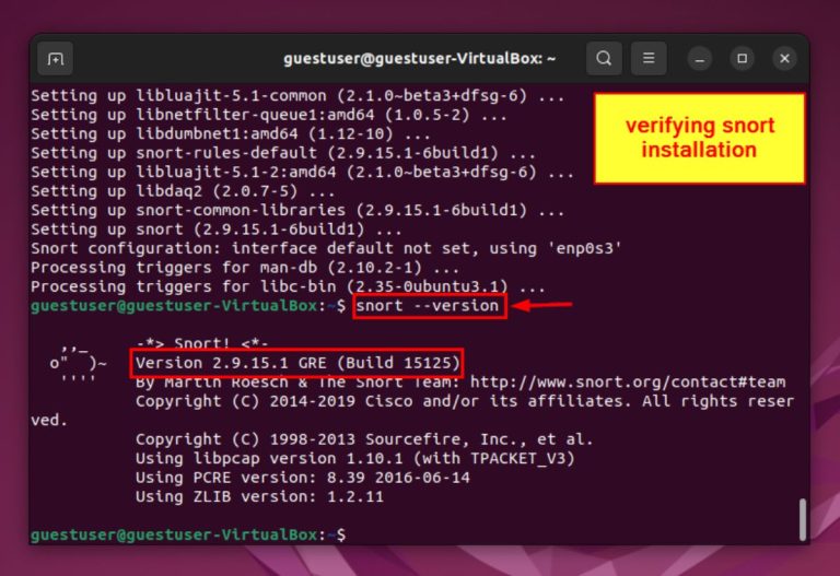 How to Install Snort on Ubuntu [7 Proven Steps]