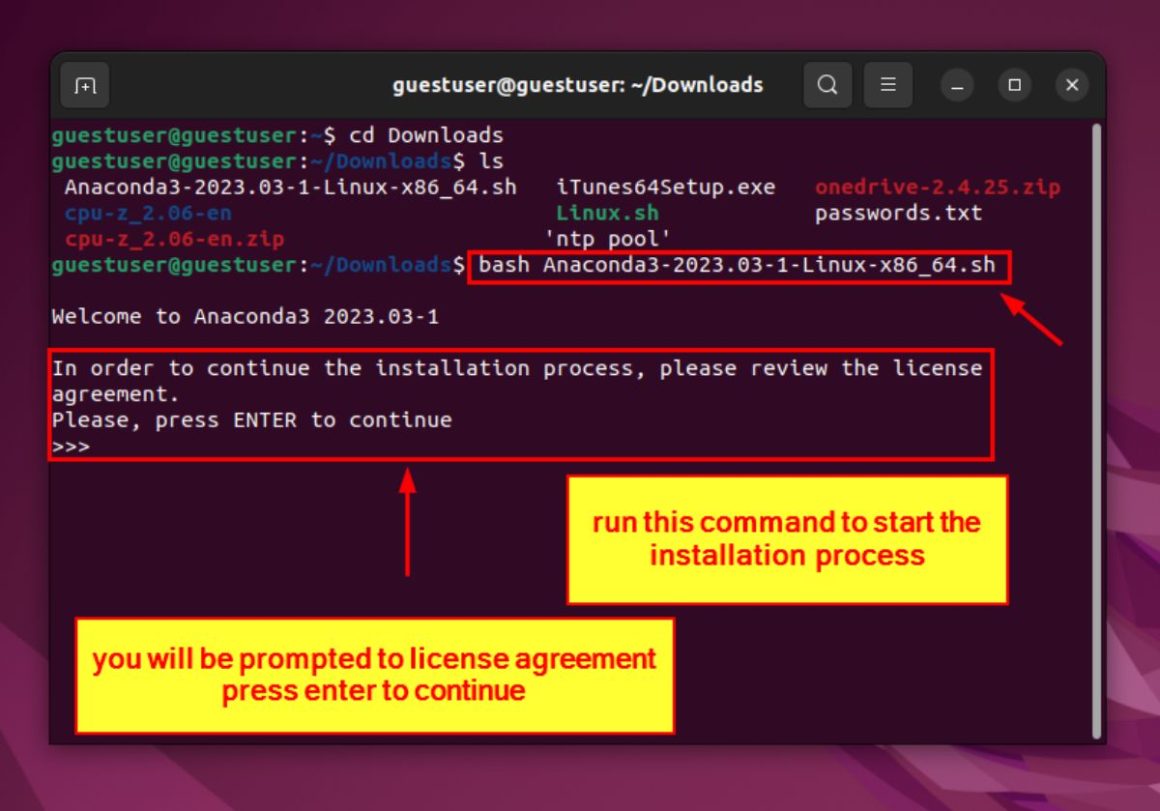 How to Install Anaconda Linux [10 Simple Steps]