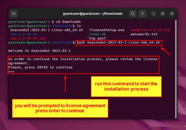 How to Install Anaconda Linux [10 Simple Steps]