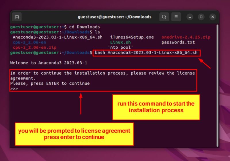 How to Install Anaconda Linux [10 Simple Steps]
