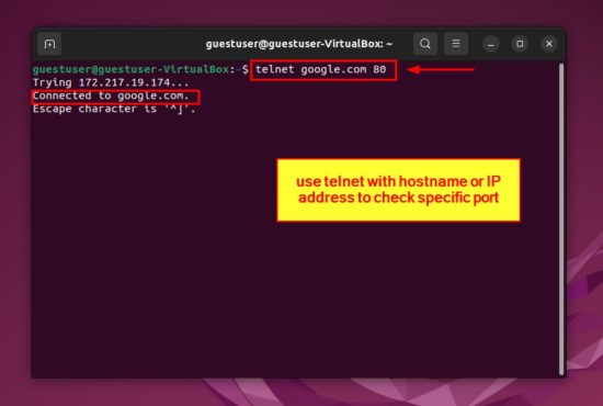 How To Ping Specific Port Linux 3 Easy Methods 6285