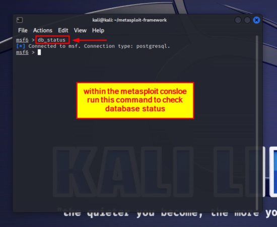 How to Install Metasploit in Kali Linux [Tutorial]