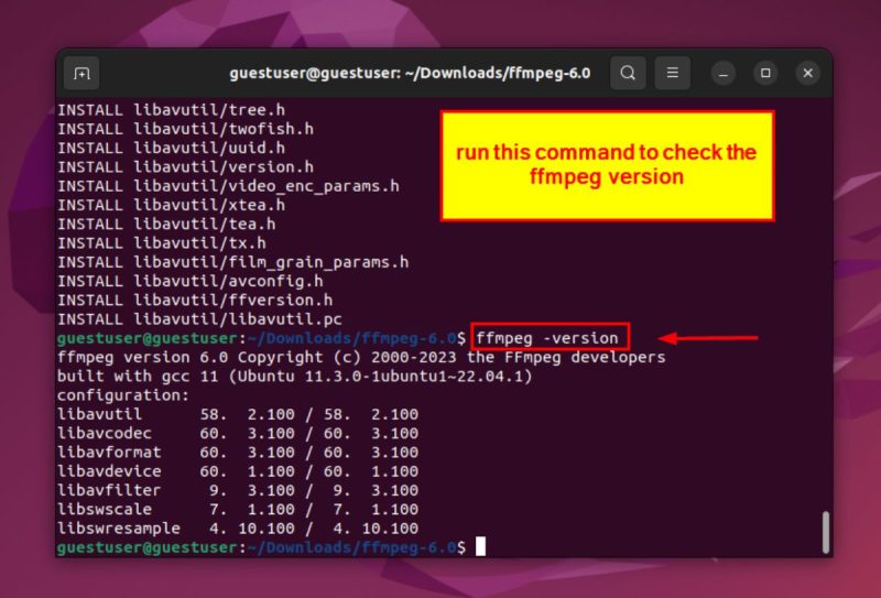 16 Simple Steps to Install FFmpeg on Ubuntu