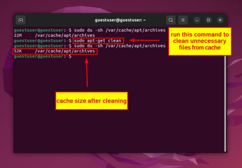 How to Clear apt Cache in Ubuntu [5 Effective Methods]
