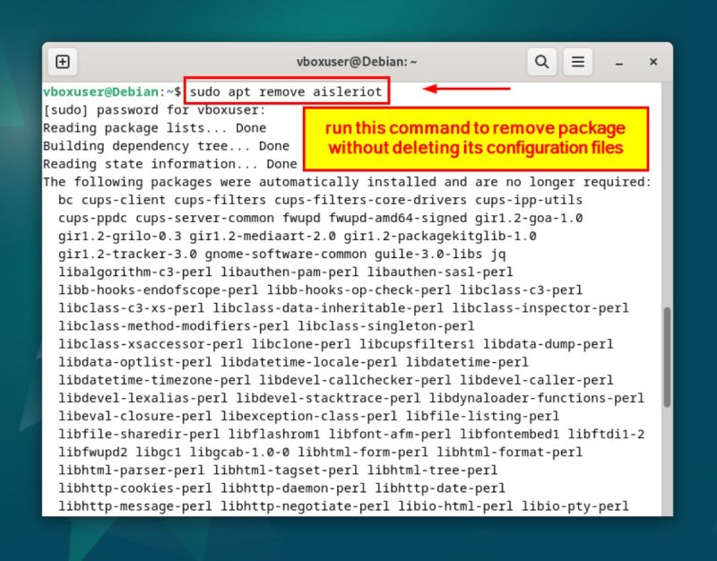 How To Apt Remove Package Using Apt Package Manager 2 Proven Methods