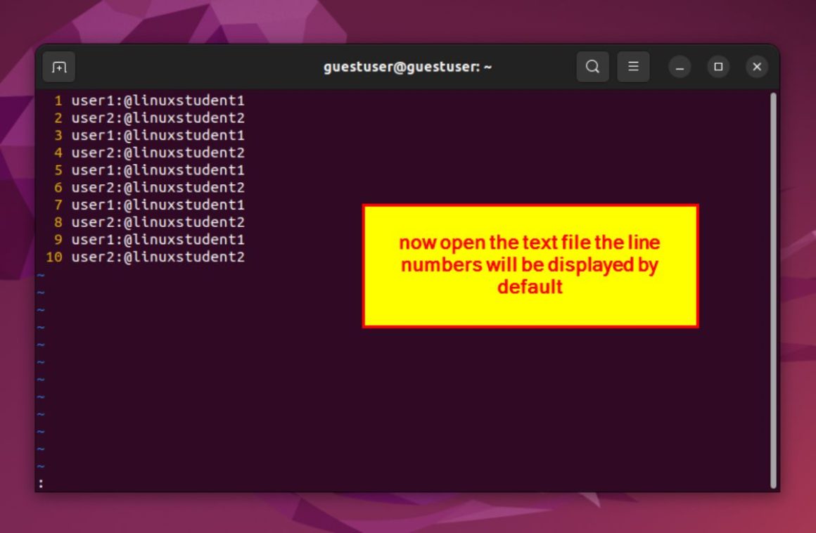 3 Easy Ways to Show Line Number in Vim