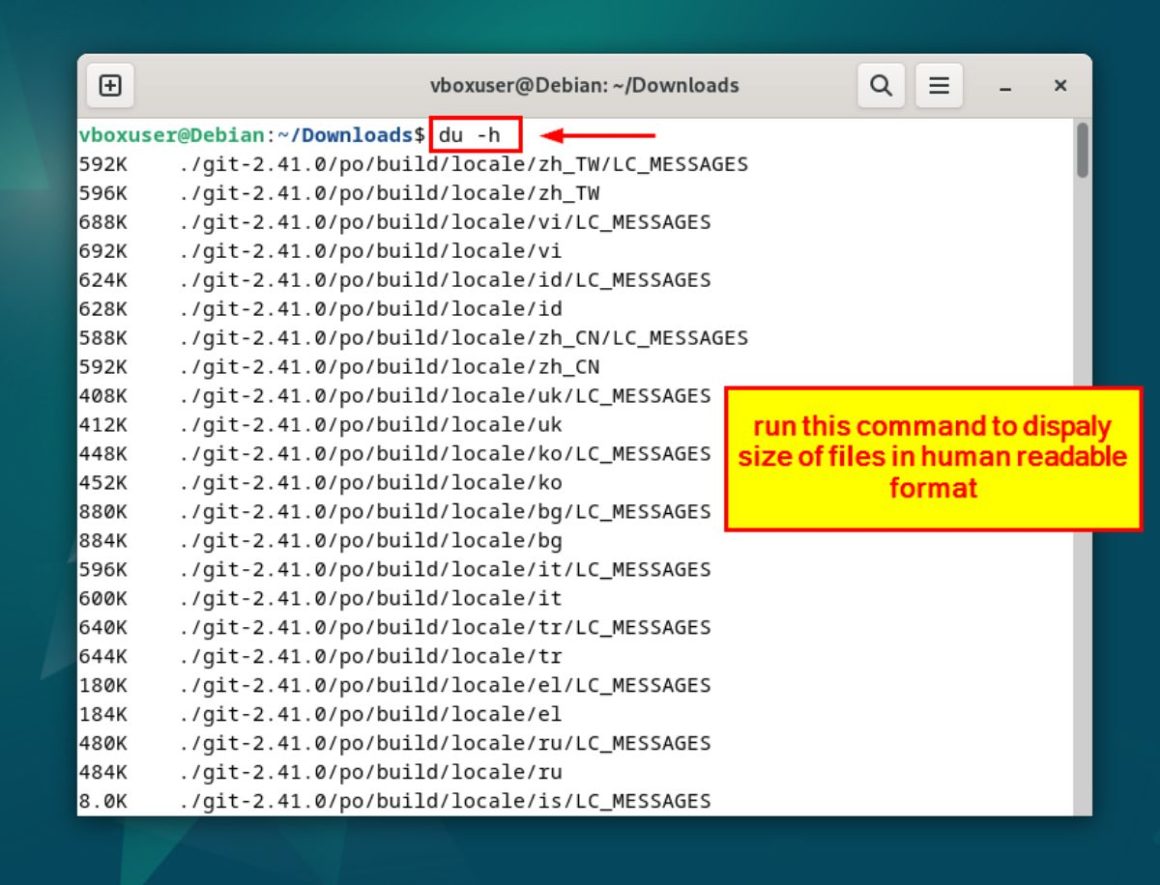 How To Display Human Readable File Size In Linux 5 Proven Methods 9248