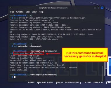 How to Install Metasploit in Kali Linux [Tutorial]