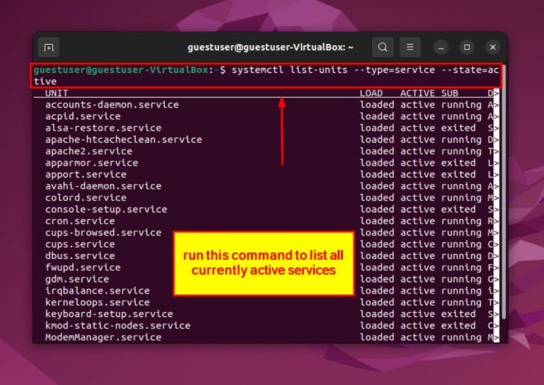 How to Linux List Services Using Systemctl [5 Easy Methods]