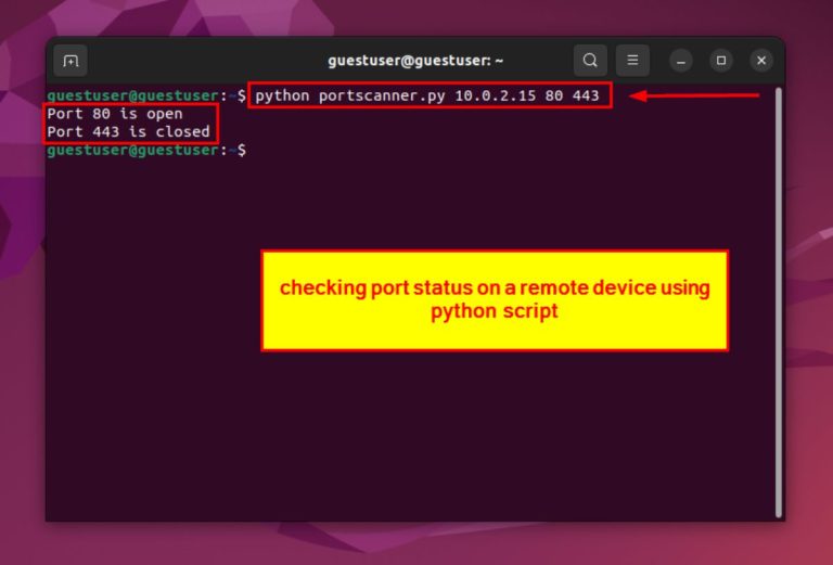 Check If a Port Is Open on a Remote Linux PC- 5 Best Methods