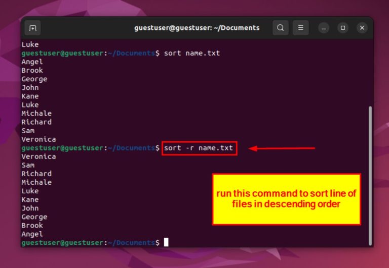 How to Use the Sort Command in Linux [10 Easy Ways]