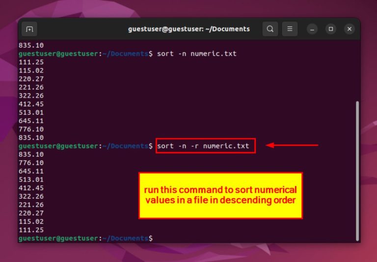 How to Use the Sort Command in Linux [10 Easy Ways]