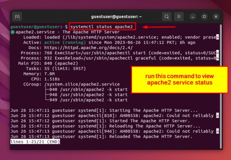 How To Restart Apache Ubuntu 5 Best Methods 