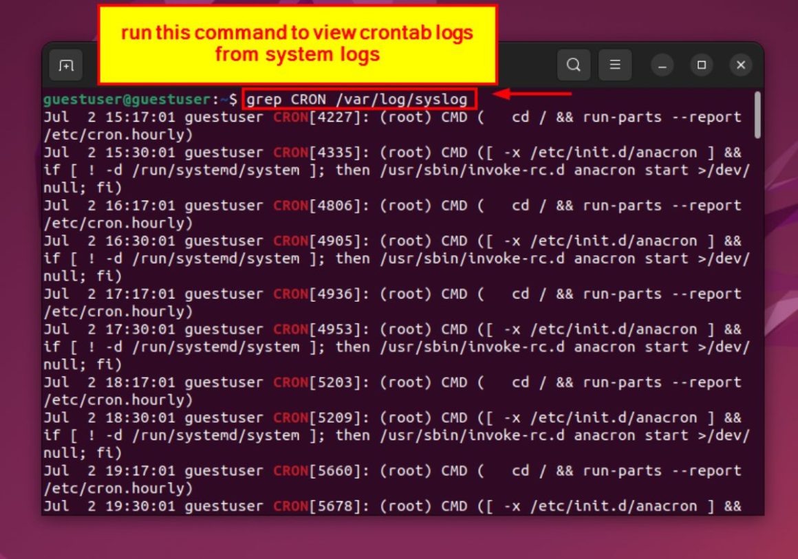 How To Check Crontab Logs In Linux 3 Effective Methods