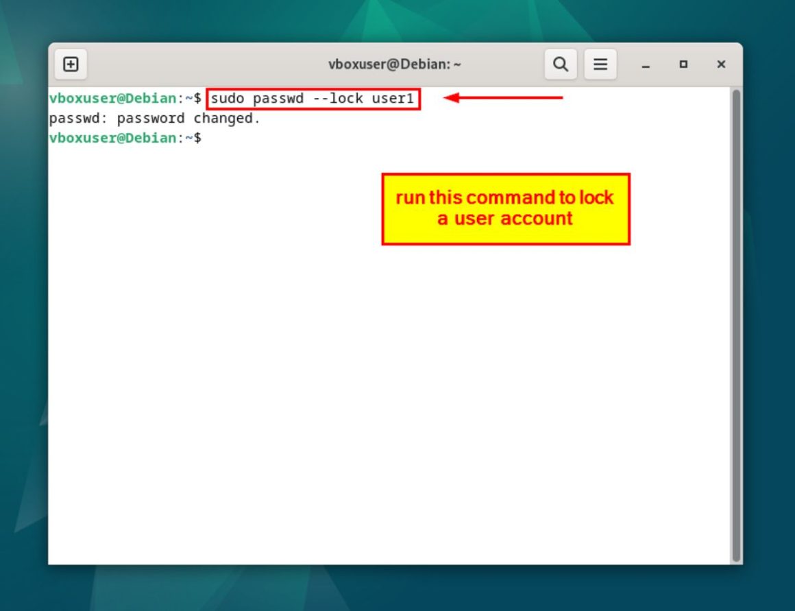 3 Proven Methods to Unlock and Lock User Account Linux
