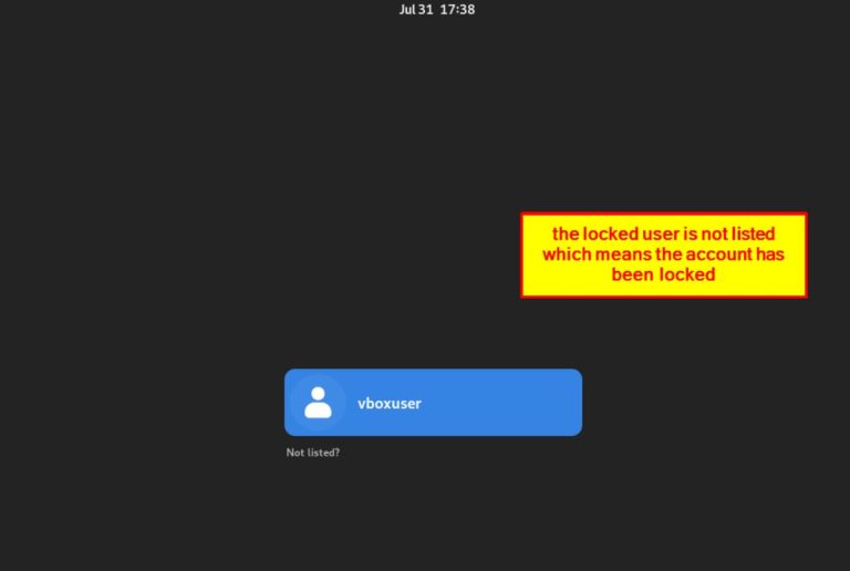 3 Proven Methods to Unlock and Lock User Account Linux