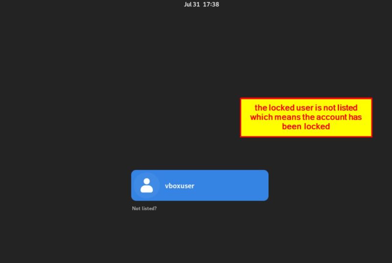 3 Proven Methods to Unlock and Lock User Account Linux