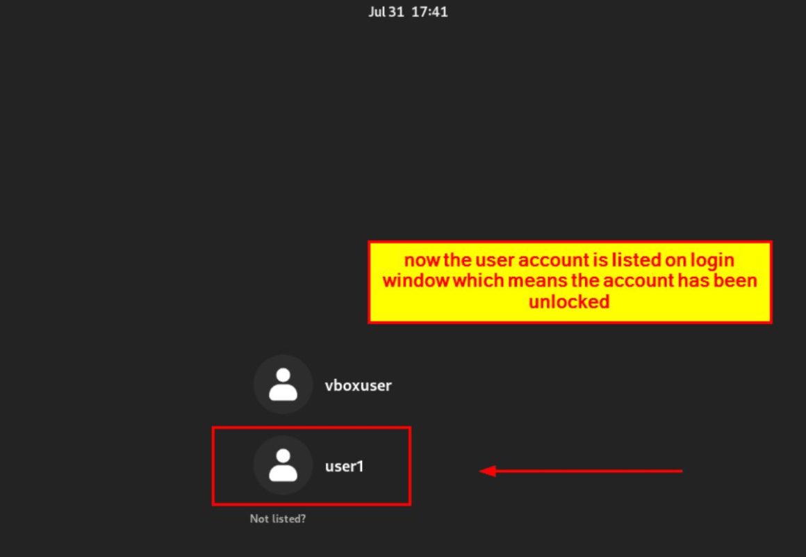 3 Proven Methods To Unlock And Lock User Account Linux 5450