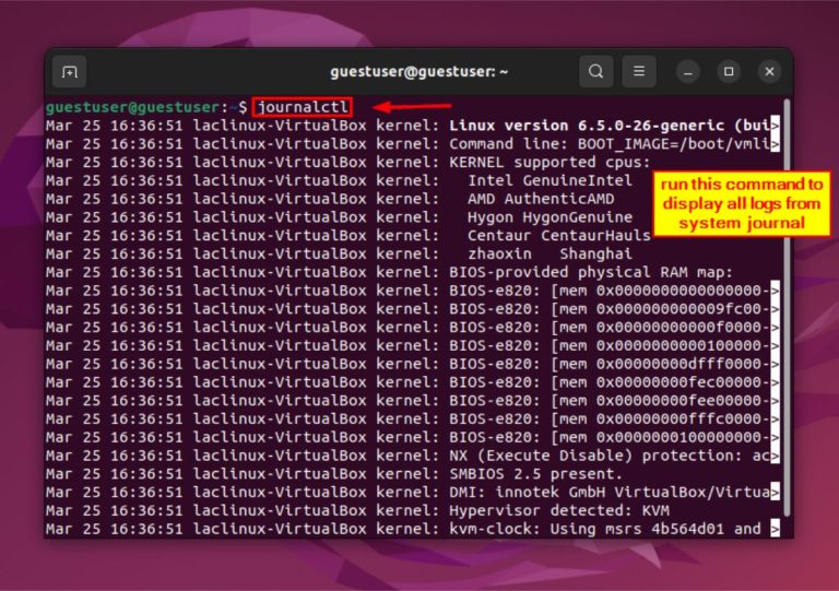 How to Check System Logs in Linux [ 4 Easy Methods]