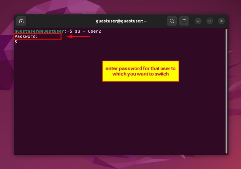 4 Simple Ways to Linux Switch Users