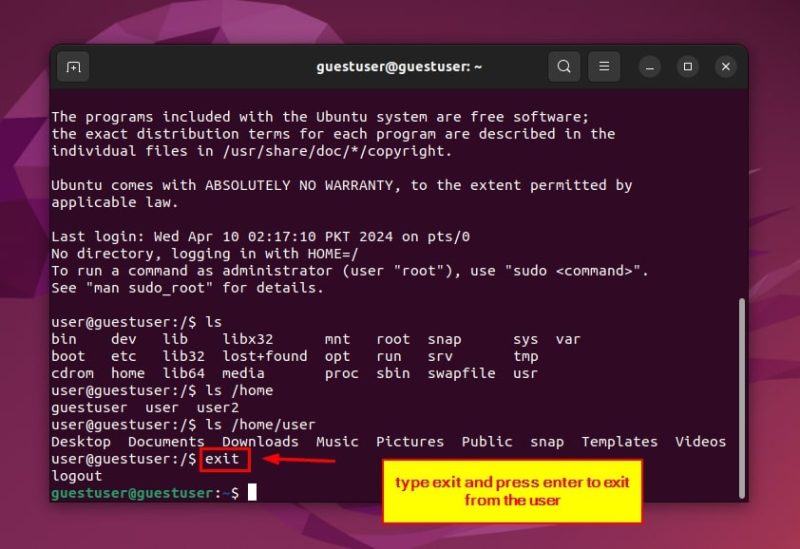 4 Simple Ways to Linux Switch Users