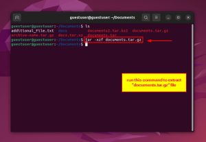 How to Extract Tar File in Linux? [2 Best Methods]