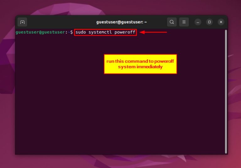 How to Shutdown Ubuntu Server? [5 Best Methods]