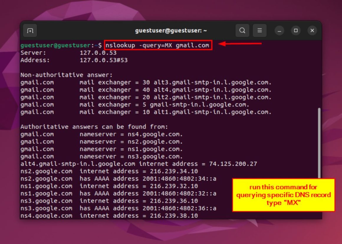 How to Use Nslookup Command in Linux [10 Best Ways]